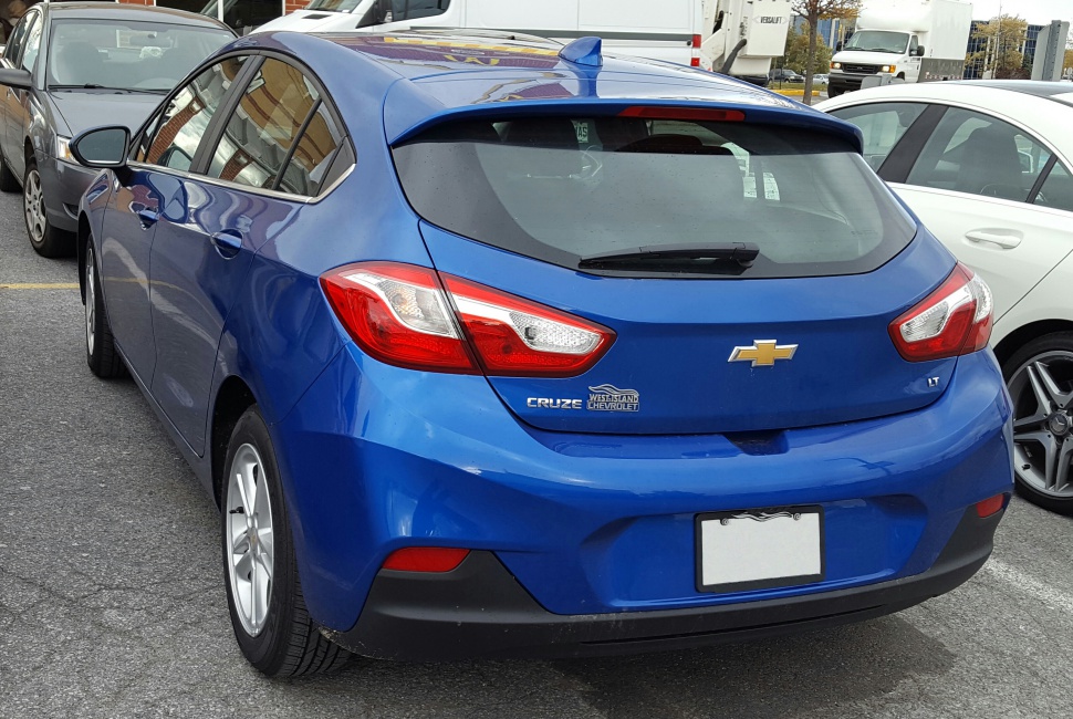 Chevrolet Cruze Hatchback II Premier 1.4 Turbo (153 Hp) Automatic